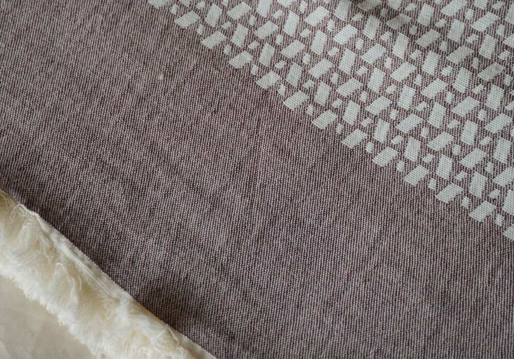 Geometric Cotton Throws & Bedspreads | Natural Bed Company
