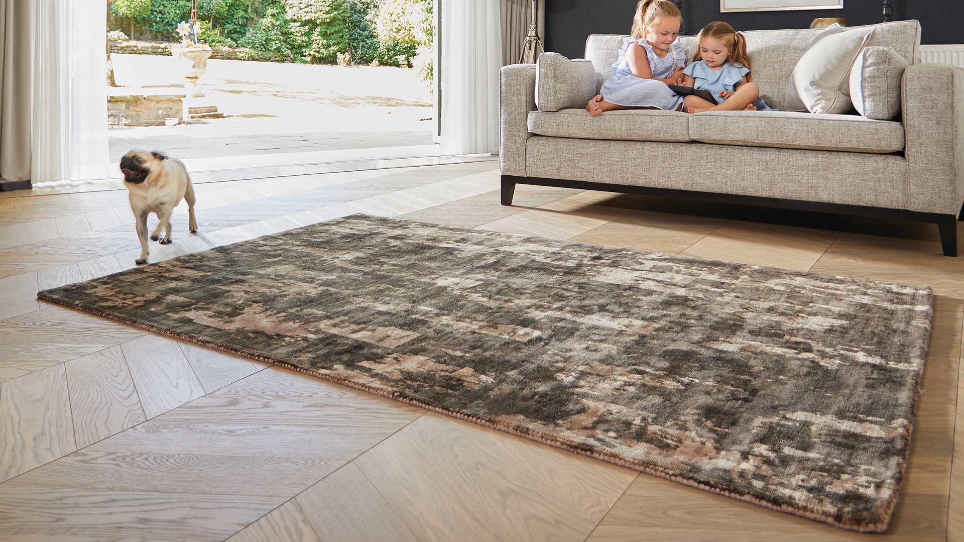 Elements Contemporary Luxury Rug | Natural Bed Company