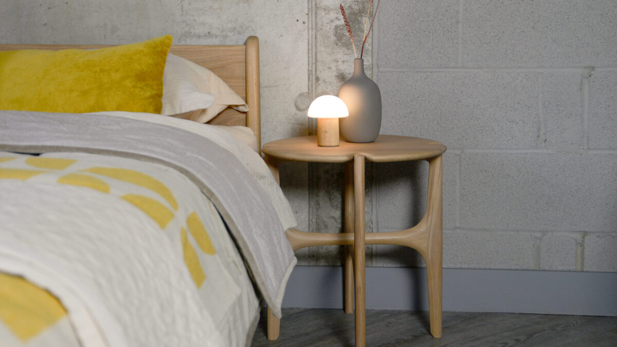 Ethnicraft PI Side Table - Oak - Natural Bed Company