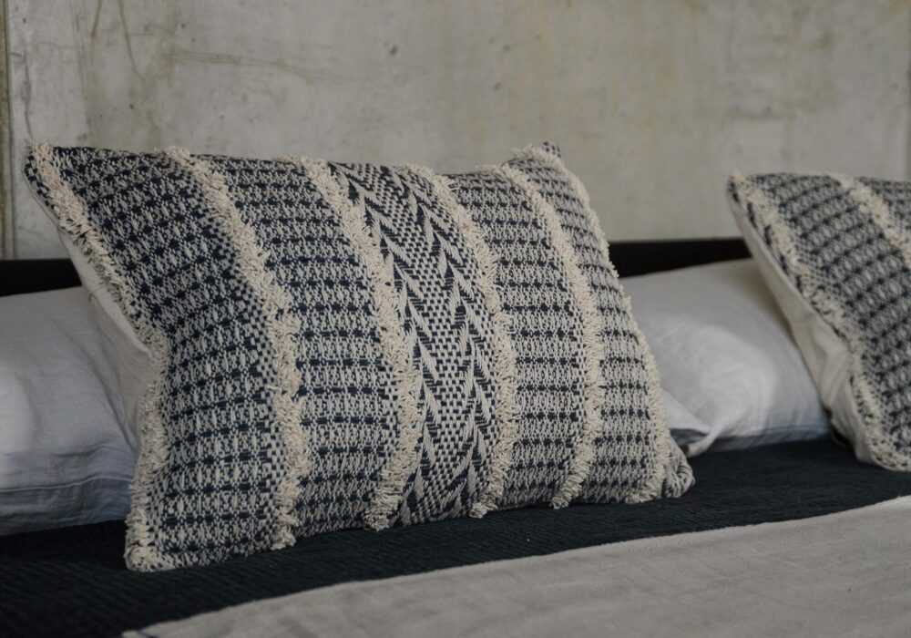 Geometric Boho Pattern Cushions - Natural Bed Company