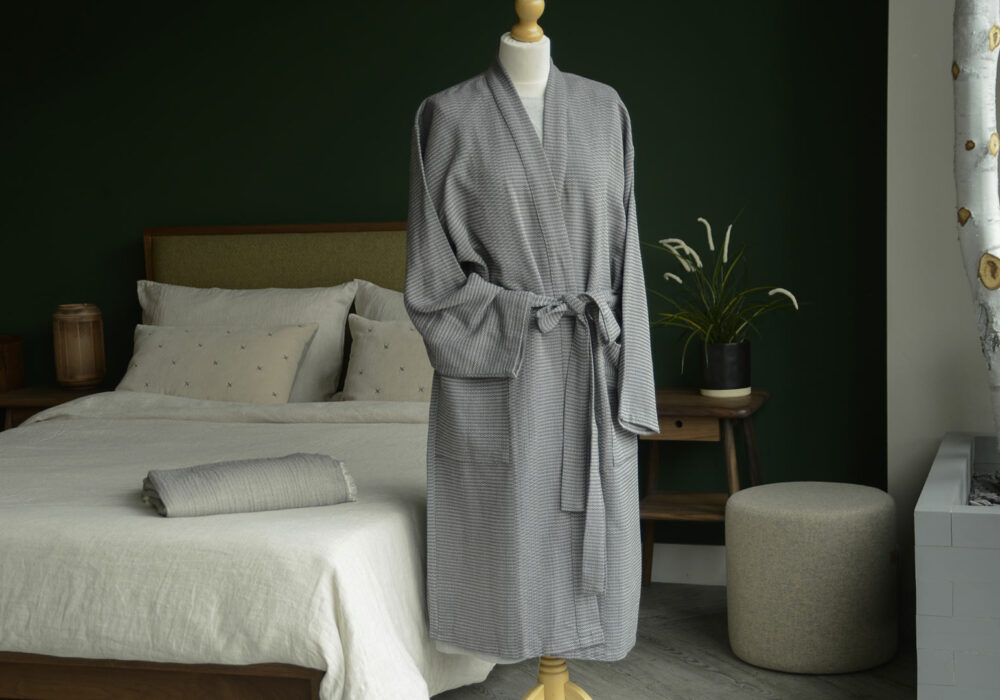 Unisex Luxury Robe - Oeko Tex Cotton | Natural Bed Company