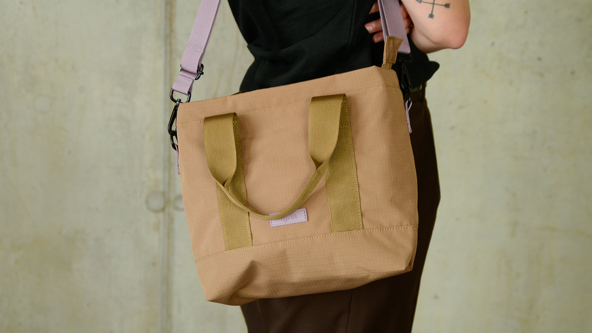 Recycled Polyester Handbags - 2 Colours - Natural Bed Company