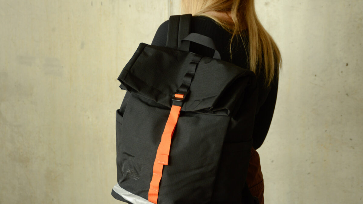 Recycled Polyester Roll-Top Backpacks - 2 Colours - Natural Bed Company