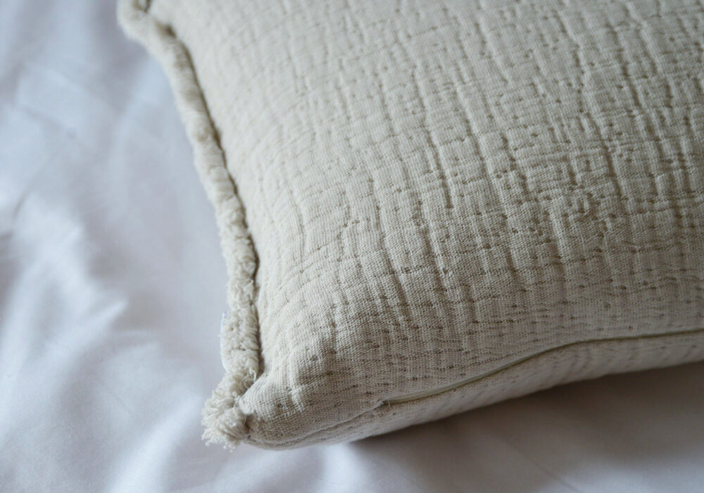 Cushions with Pure Cotton Covers | Natural Bed Company