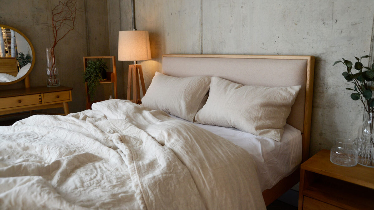 Carlisle Bed | Padded Headboard | Natural Bed Company