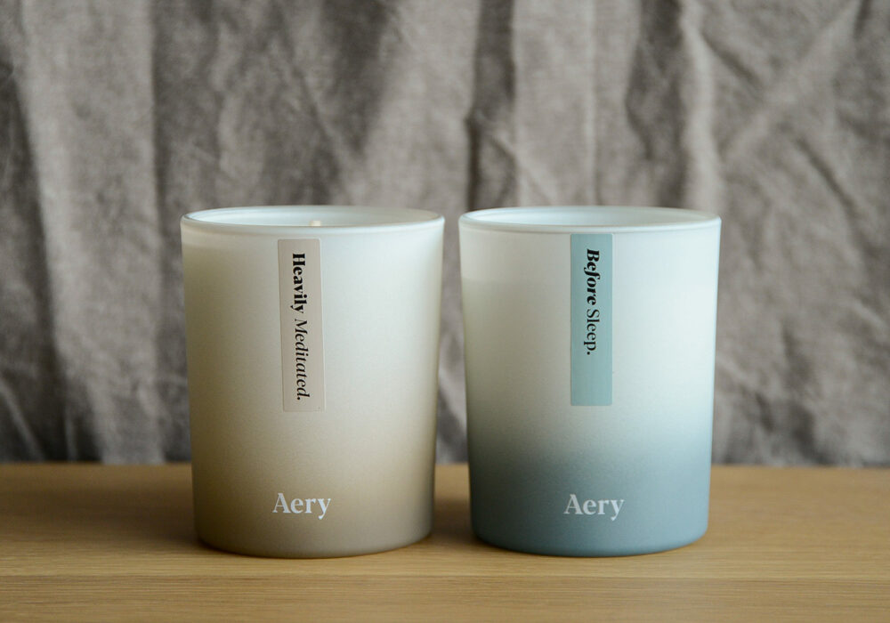 Aery Relaxing Scented Candles and Diffusers - Natural Bed Company