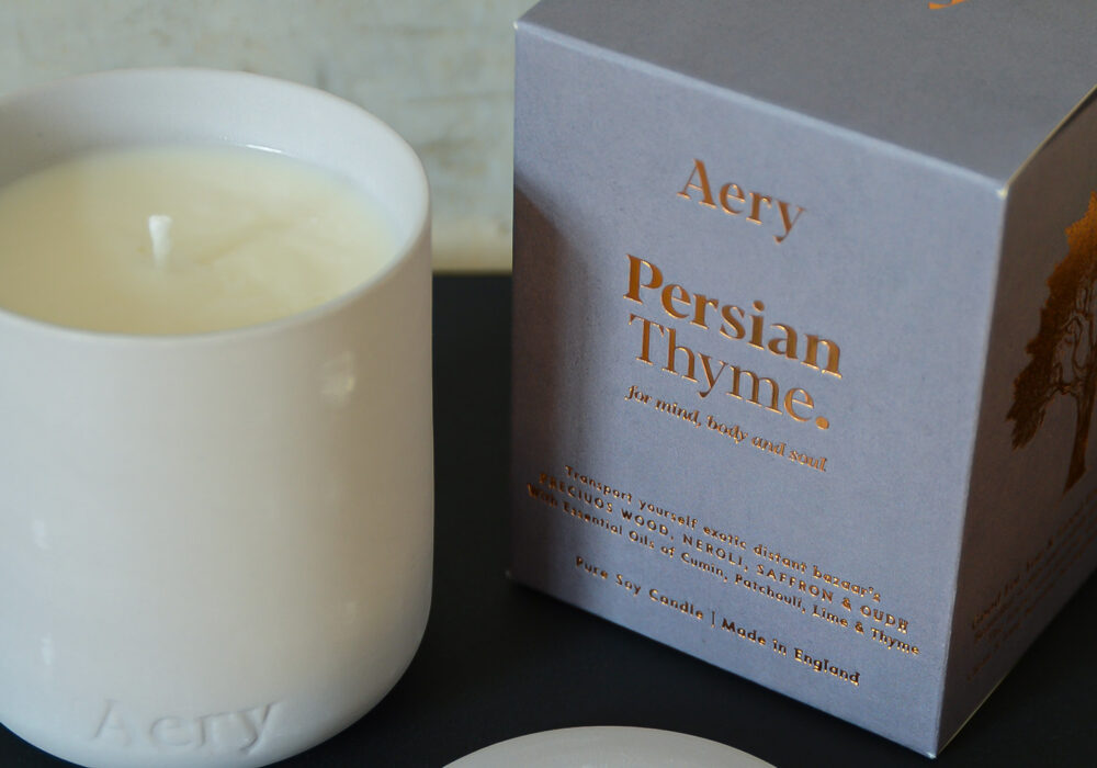 Aery Scented Candles in Clay Pots - Natural Bed Company
