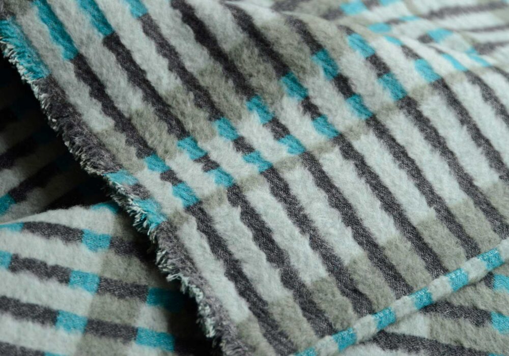 Layered Stripe Throws - 3 Colours - Natural Bed Company