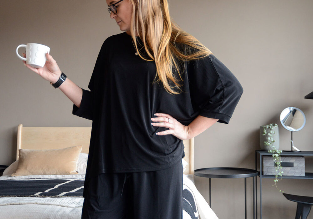 Batwing Style Oversized Top - 2 Colours - Natural Bed Company