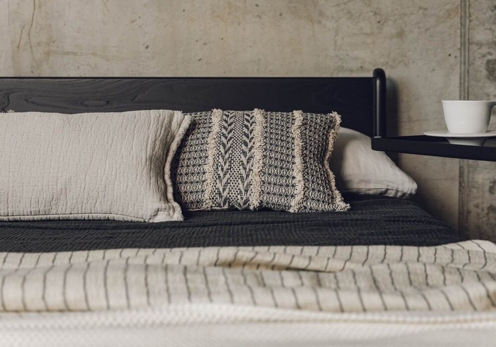 Geometric Boho Pattern Cushions - Natural Bed Company