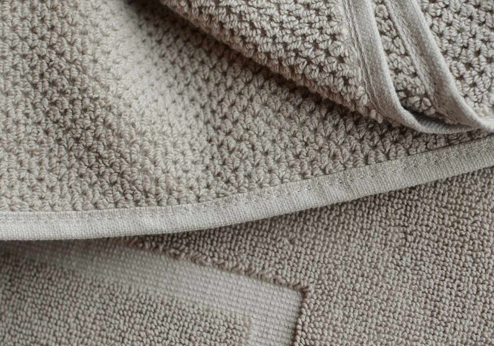 Putty Cotton Towels & Bath Mats | Natural Bed Company