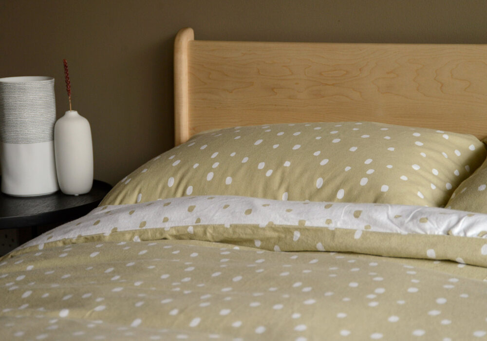 Reversible Brushed Cotton Duvet Set | Natural Bed Company