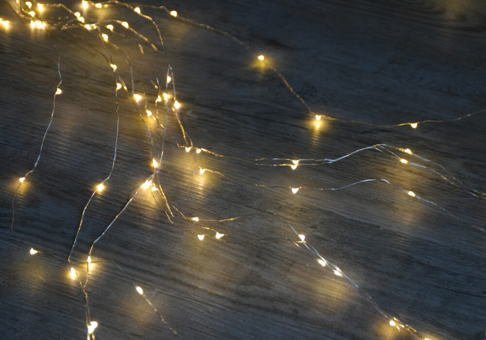 Silver Light-String | Decoration | Natural Bed Company