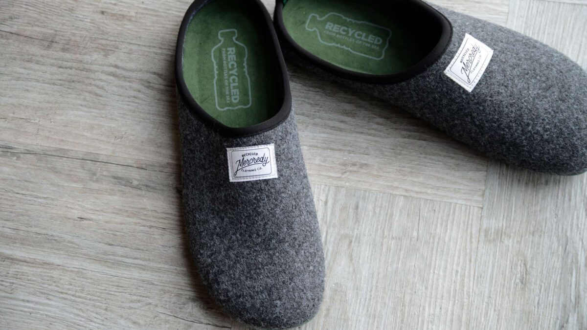 Sustainable Slippers | Recycled Materials | Natural Bed Company