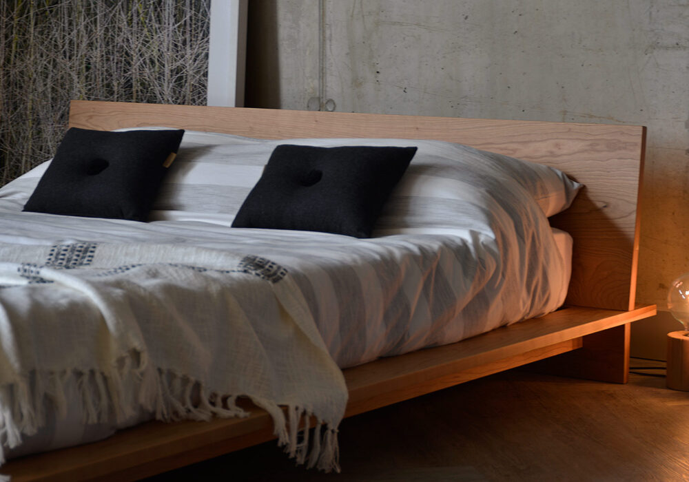 Oregon Low Platform Bed | Solid Wood | Natural Bed Company