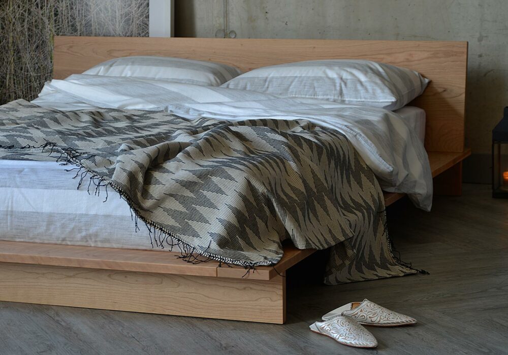 Oregon Low Platform Bed | Solid Wood | Natural Bed Company