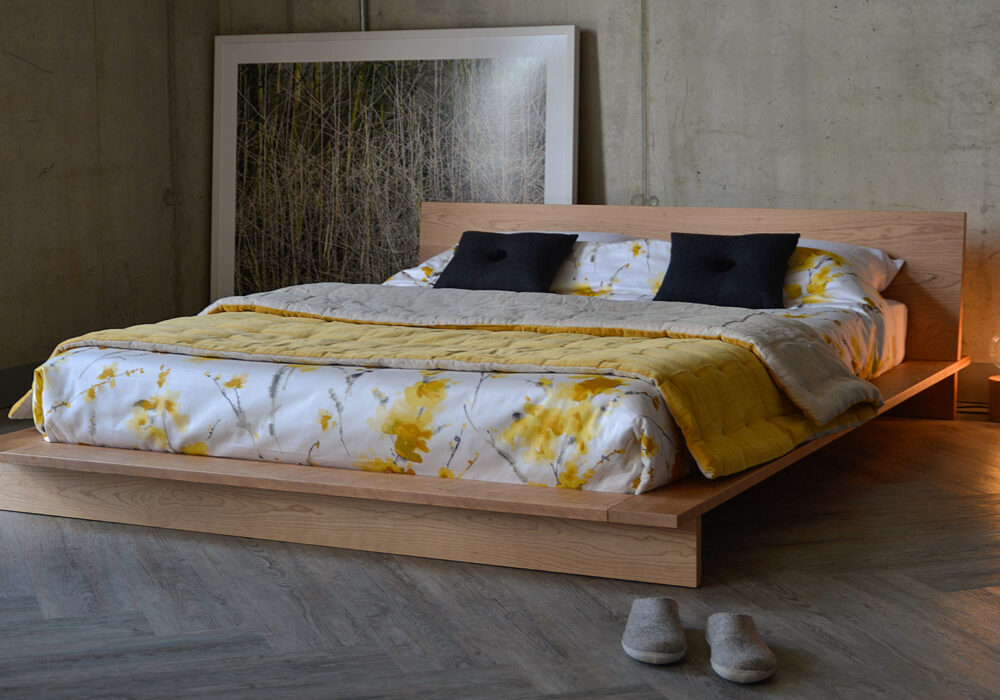 Oregon Low Platform Bed | Solid Wood | Natural Bed Company