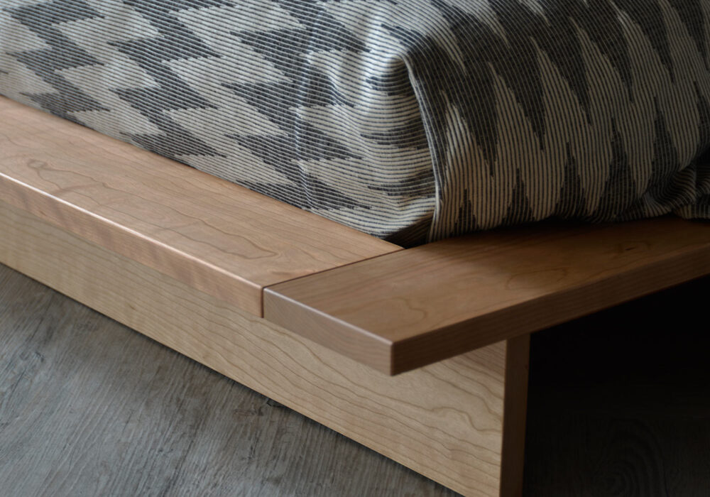 Oregon Low Platform Bed | Solid Wood | Natural Bed Company
