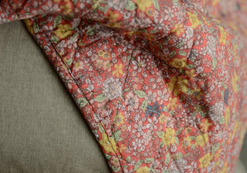 Quilted Throws with Floral Print | Natural Bed Company