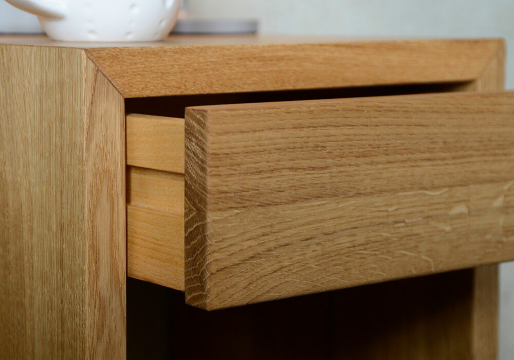 Small Wall Mountable Bedside Units - Natural Bed Company