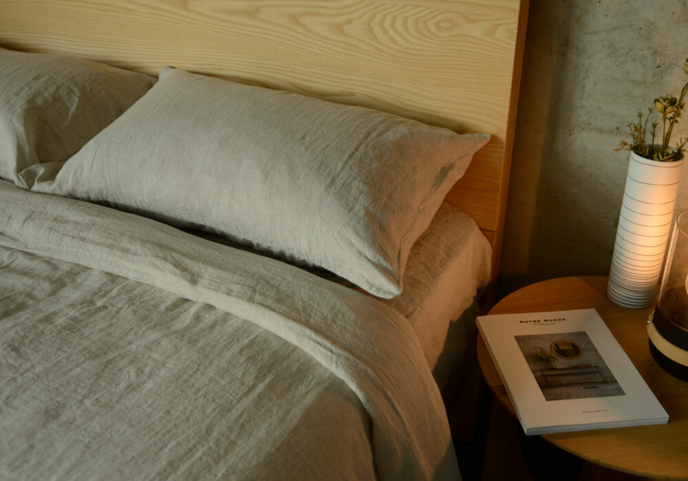 Luxury Linen Bedding | Ecru | Natural Bed Company