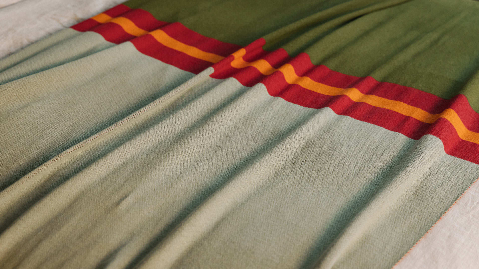 Knitted Colour Block Throws - 2 Colourways - Natural Bed Company