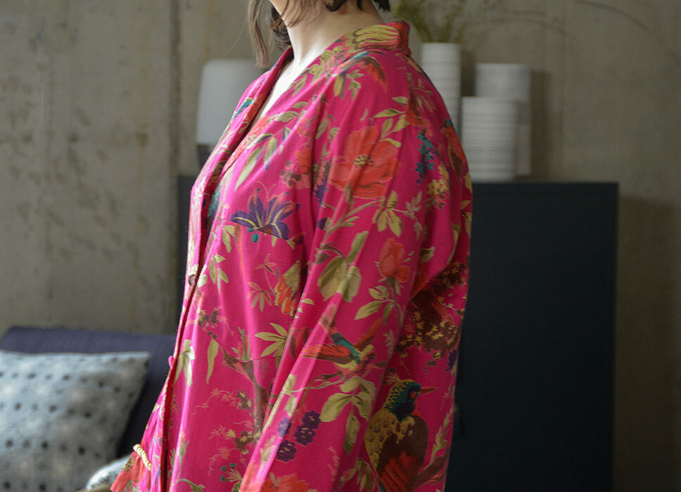 Hot Pink Nightshirt | Nightwear | Natural Bed Company