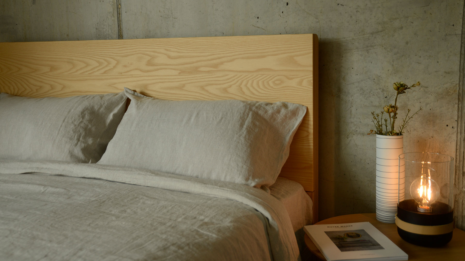 Luxury Linen Bedding | Ecru | Natural Bed Company