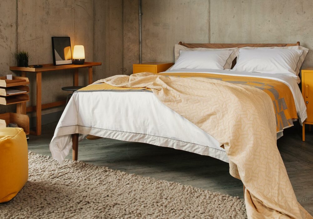 Boutique Ivory & Stone Bedding | Natural Bed Company