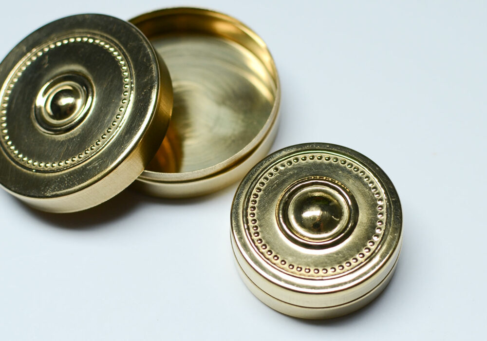 Mini Brass Containers | Jewellery Boxes | Natural Bed Company