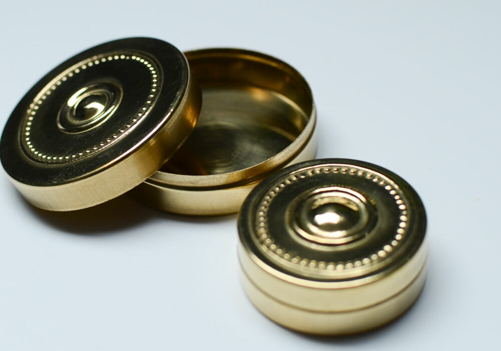 Mini Brass Containers | Jewellery Boxes | Natural Bed Company