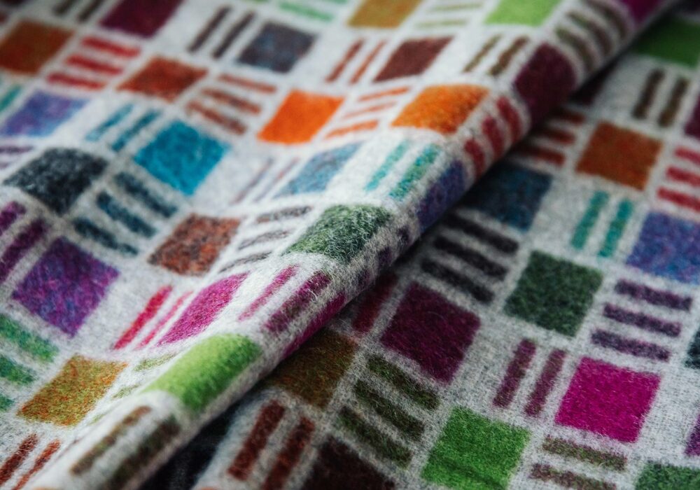 Colourful Merino Lambswool Throws | Natural Bed Company