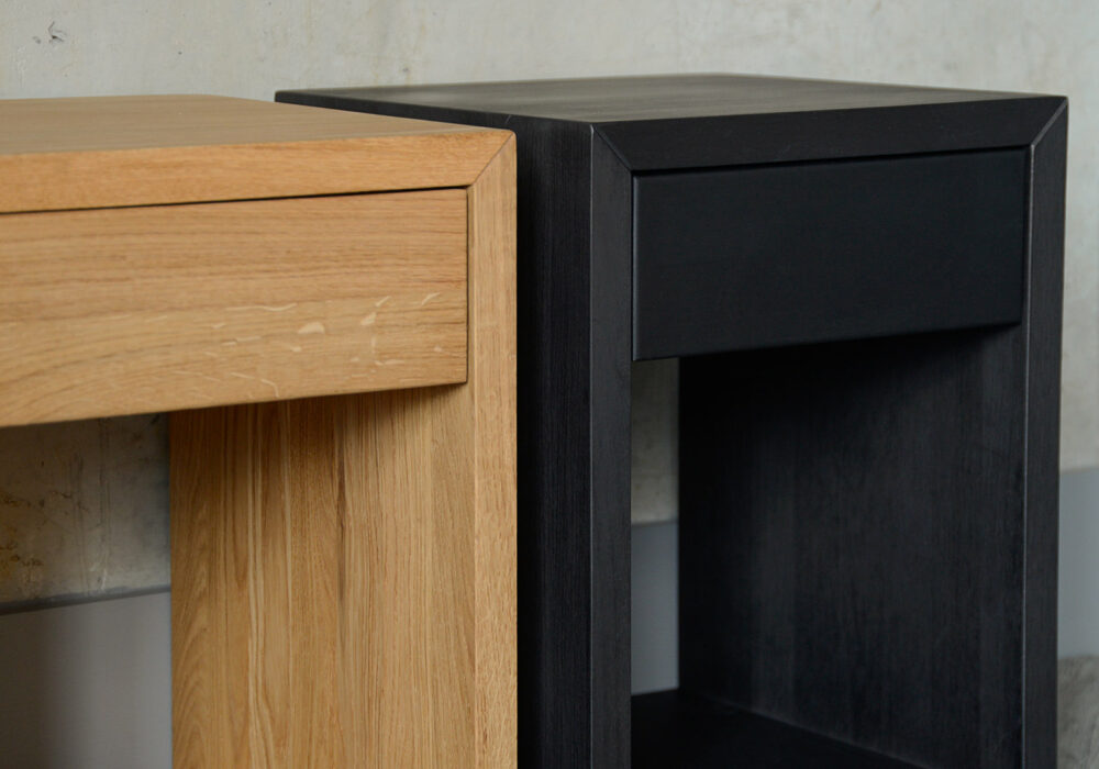 Small Wall Mountable Bedside Units - Natural Bed Company