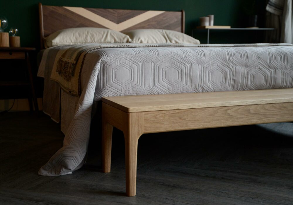 Camden Bench | Solid Wood | Natural Bed Company
