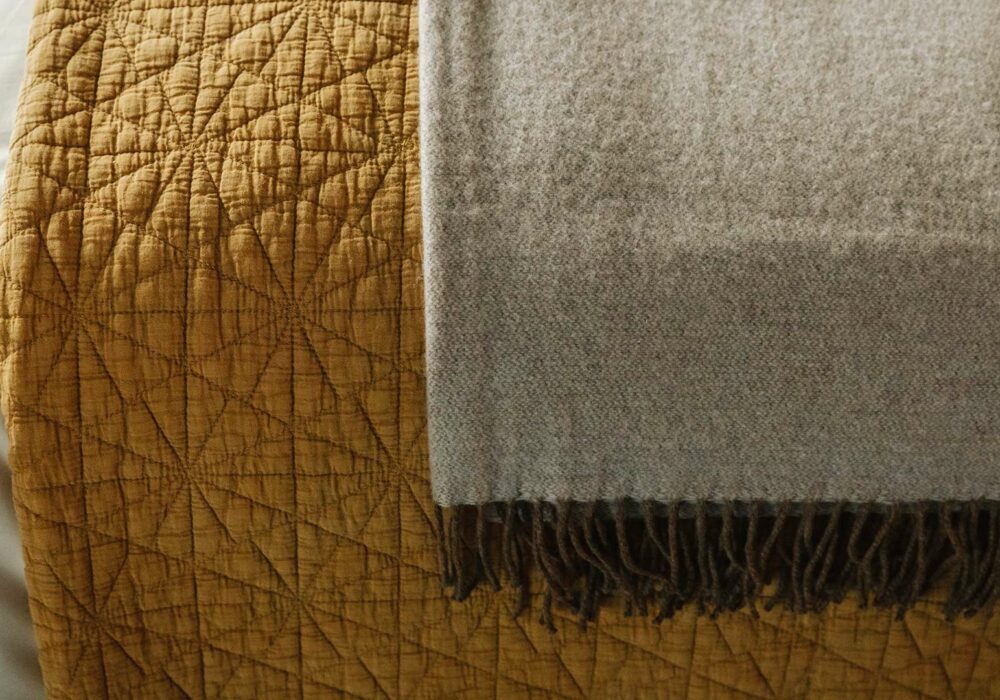 Embroidered Bedspreads | Natural Bed Company