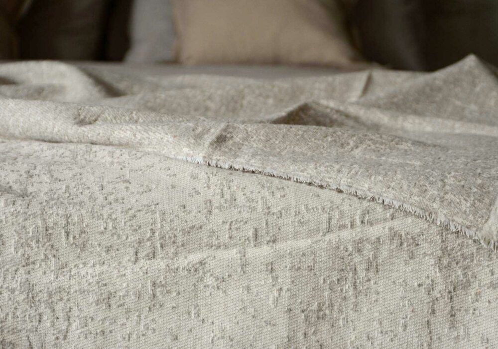 Ecru Cotton Rich Bedspread | Natural Bed Company