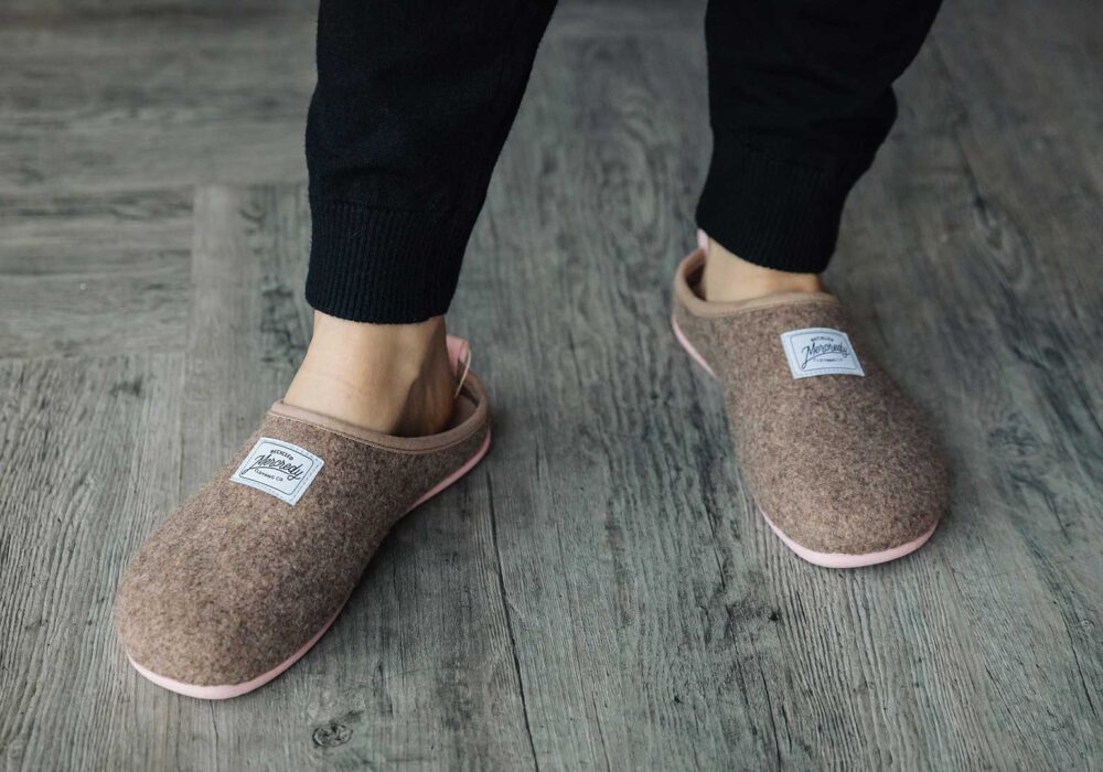 Sustainable Slippers | Recycled Materials | Natural Bed Company
