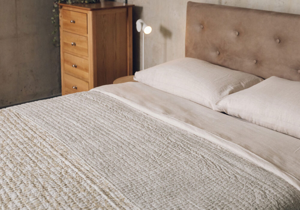 Cotton Quilted Bedspreads - 2 Colours