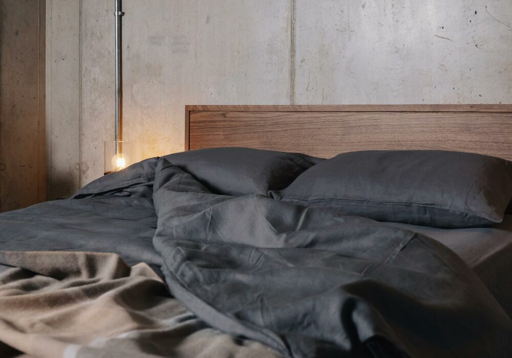 Organic Linen Bedding - 3 Colours - Natural Bed Company