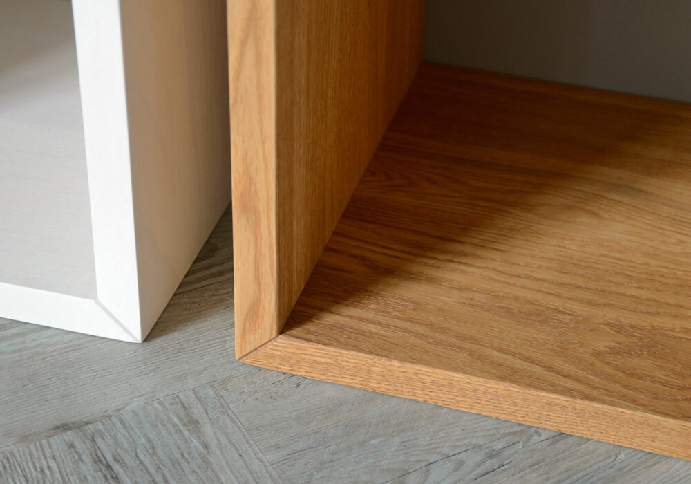 Small Wall Mountable Bedside Units - Natural Bed Company