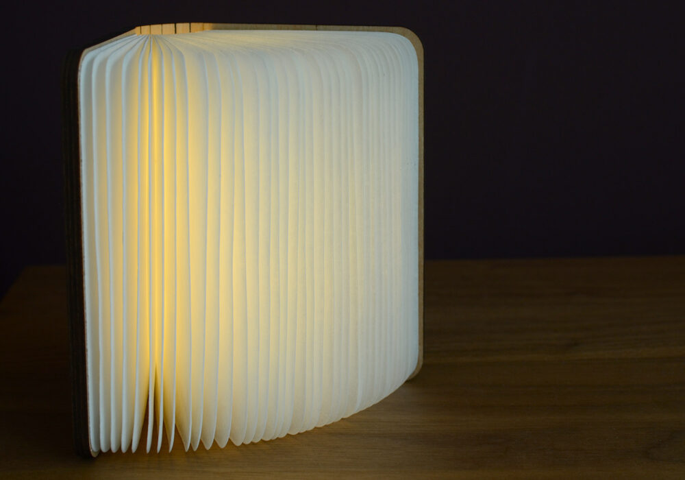 Warm Book Light in Walnut | Lighting | Natural Bed Company