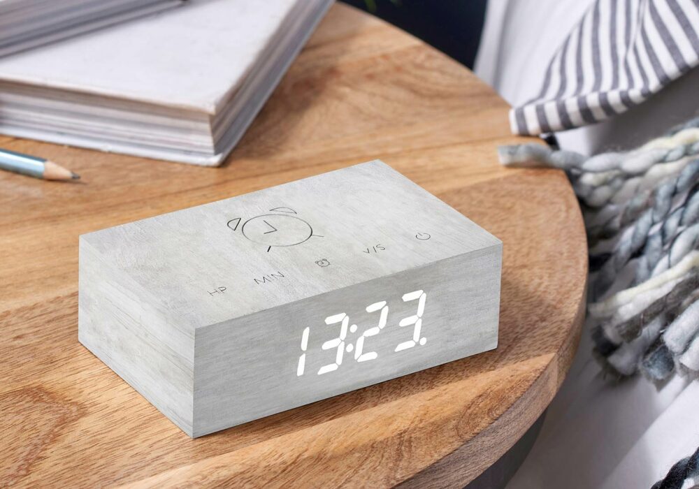 Flip Wooden Alarm Clocks | Gifts | Natural Bed Company